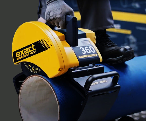 How to Cut & Bevel Ductile Iron / Concrete Line (DiCl) Pipe Efficientl ...